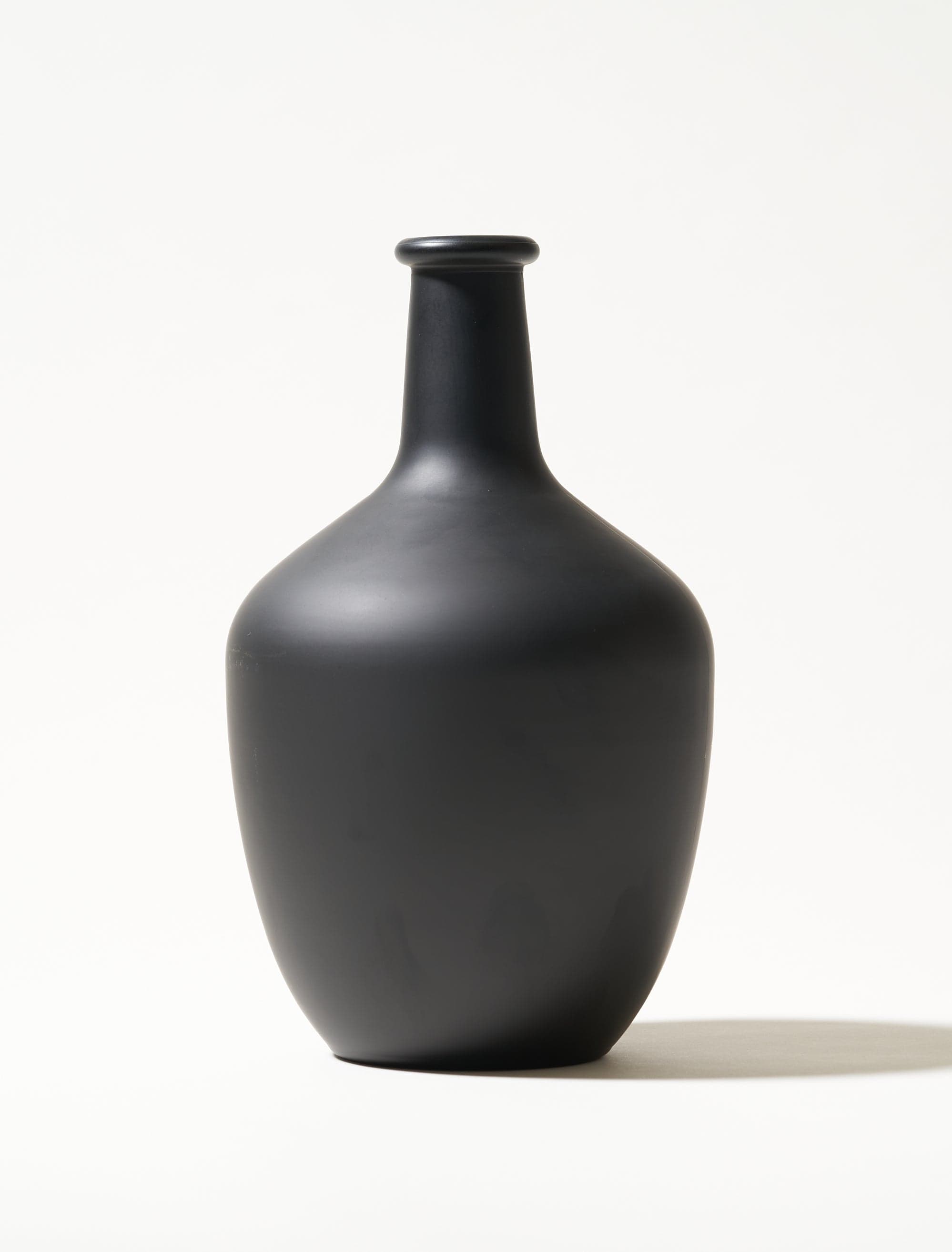 Matt Black Balloon Glass Vase – contempee