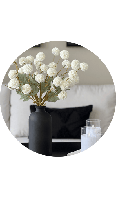 Faux Kiku Flower | Artificial Chrysanthemum – contempee